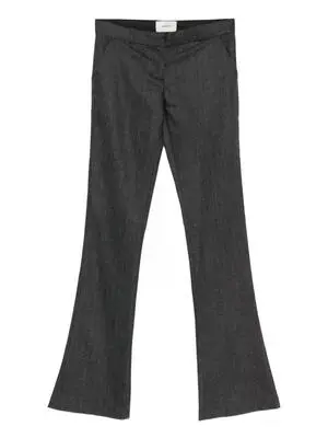 Coperni Checked Trousers - Black