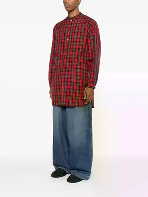 Undercover Plaid Pocket Shirt