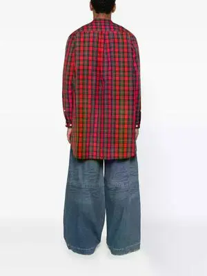 Undercover Plaid Pocket Shirt