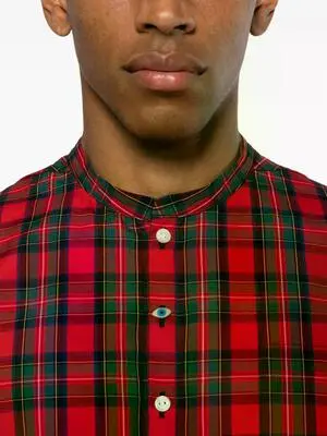 Undercover Plaid Pocket Shirt