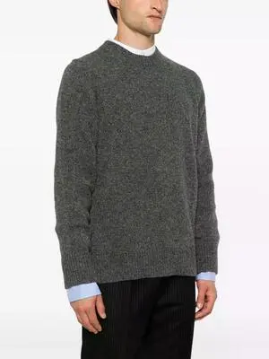 MAISON MARGIELA Wool Knit Crew Neck Sweater