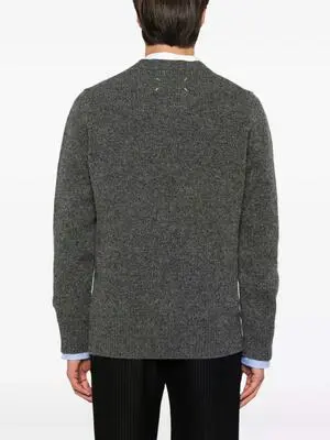 MAISON MARGIELA Wool Knit Crew Neck Sweater