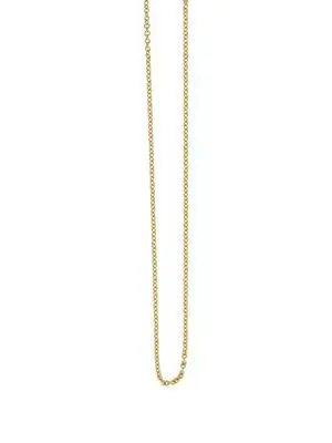 AZLEE 18k Yellow Cable Chain Necklace - Gold