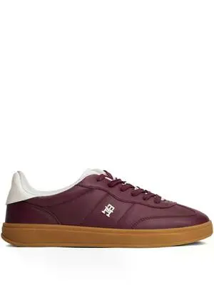 Tommy Hilfiger Heritage Leather Lace-up Sneakers - Brown