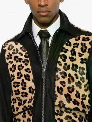SECOND / LAYER Phreak Leopard-print Jacket