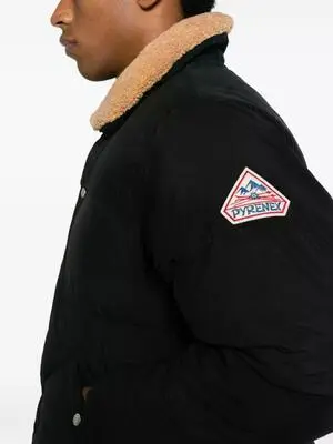 Pyrenex Corduroy Collar Quilted Jacket