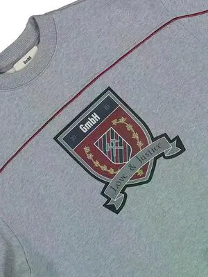 GMBH Embroidered Logo Crew-neck Sweatshirt