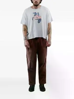 PALY Corduroy Texture Trousers