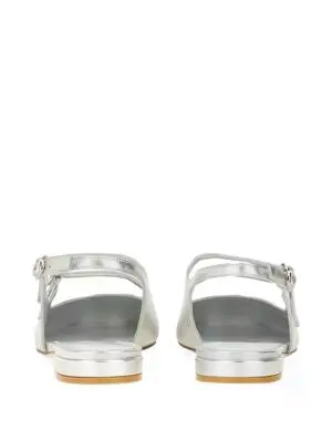 STUART WEITZMAN Buckle Strap Ballet Flats