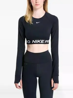 Nike Pro Long Sleeve Cropped Top