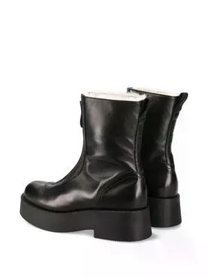 Premiata Zip Platform Boots