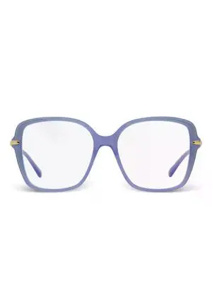 Pomellato Square Frame Glasses - Blue