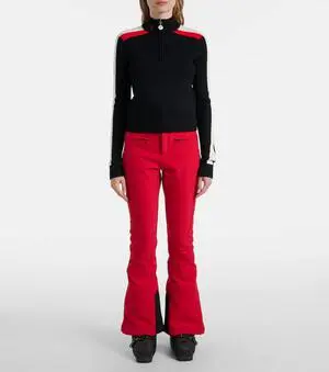 Perfect Moment La Tour Half-zip Wool Sweater