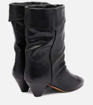 Isabel Marant Étoile Dalby Leather Ankle Boots