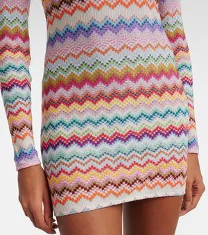 Missoni Metallic Lamé Minidress