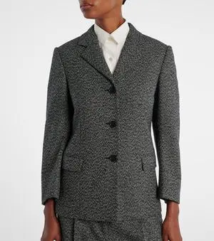 THE ROW Eudora Cashmere And Wool Blazer