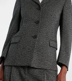 THE ROW Eudora Cashmere And Wool Blazer
