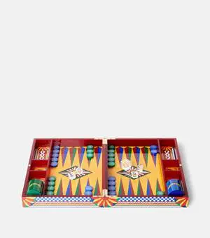 Dolce & Gabbana Carretto Backgammon Set - Multicoloured