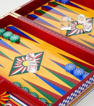 Dolce & Gabbana Carretto Backgammon Set
