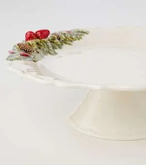 BORDALLO PINHEIRO Earthenware Cake Stand