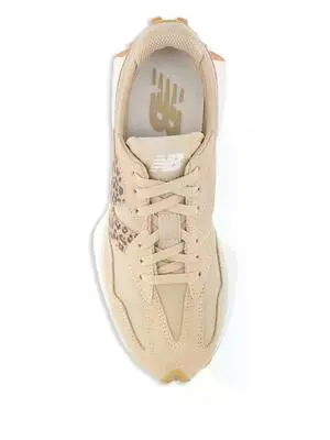 NEW BALANCE 327 Leopard Print Sneakers - Neutrals