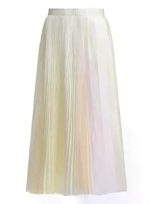 SANDBEIGE Pleated Midi Skirt