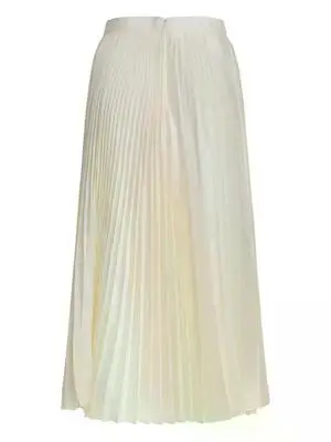SANDBEIGE Pleated Midi Skirt
