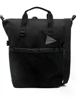AND WANDER Pe/co 2-way Tote Bag - Black