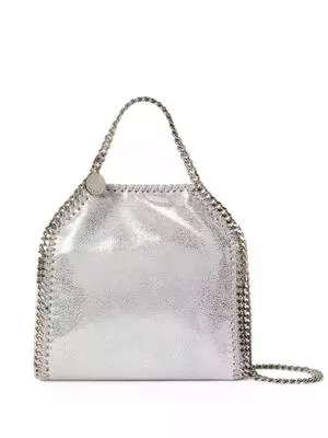 Stella McCartney Falabella Chain-trim Shoulder Bag - Silver