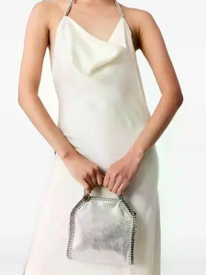 Stella McCartney Falabella Chain-trim Shoulder Bag - Silver