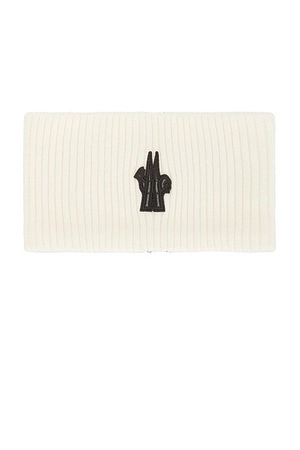 Moncler Ribbed Wool Earmuffs - Natural