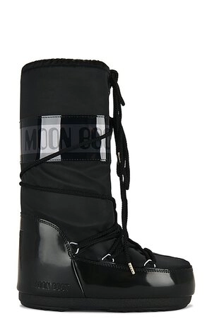 Moon Boot Icon Glance Boots - Black