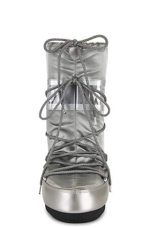 Moon Boot Icon Low Glance Boots - Silver
