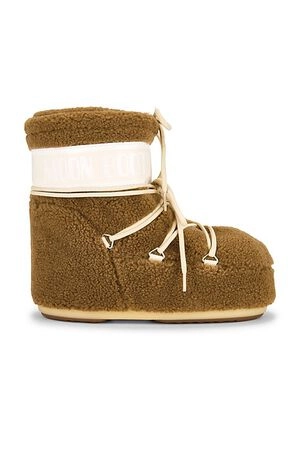 Moon Boot MOON BOOT Icon Low Fleece Boots Camel