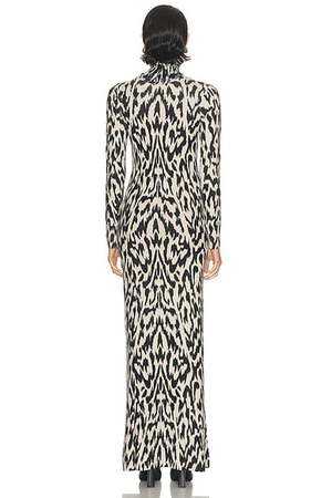 Brandon Maxwell Camille Turtleneck Dress