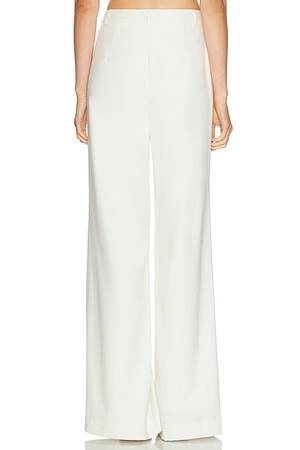 Alexis Jude Wide Leg Tailored Trousers - Ivory