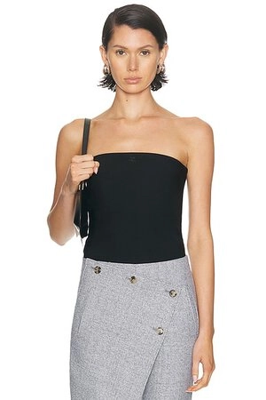 COURREGES Bustier Jersey Bodysuit - Black