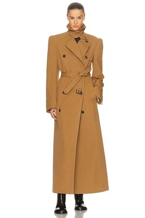 Dries Van Noten Tie Detailed Coats For Women