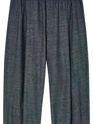 Giorgio Armani Elasticated Mélange Trousers