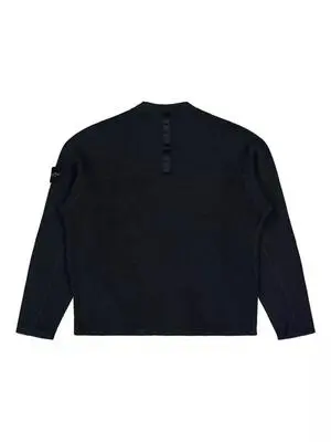 Stone Island Crew Neck Sweatshirt With Back Yoke Detail