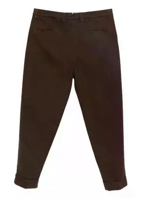 BERWICH Chiaia Pleated Cuffed Trousers - Black