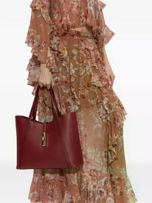 Furla Goccia Leather Tote Bag