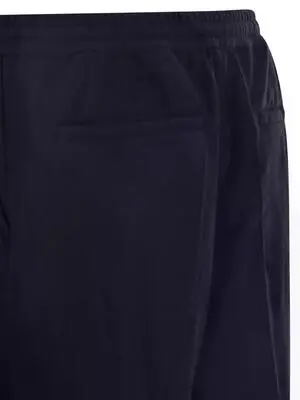 Fedeli Harvard Straight-leg Trousers - Blue