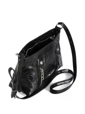 Zadig&Voltaire Patent Leather Shoulder Bag - Black