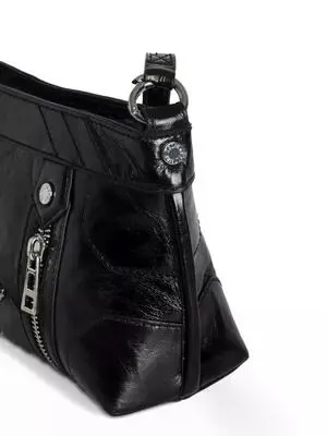 Zadig&Voltaire Patent Leather Shoulder Bag - Black