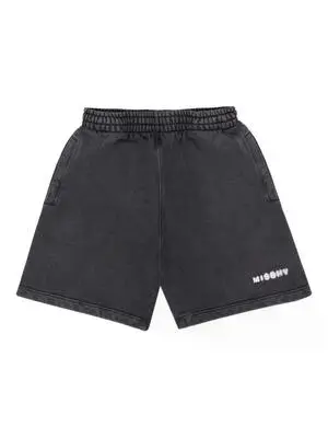 MISBHV Black Washed Terry Community Shorts