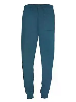 Helmut Lang Logo-detail Cotton Track Pants - Blue