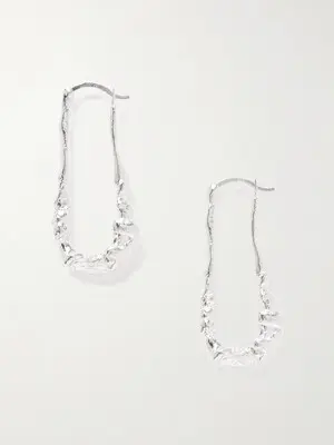 Completedworks Plated Hoop Earrings - Silver