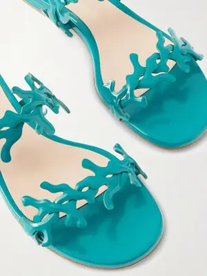 GIANVITO ROSSI Nuit Patent-leather Sandals