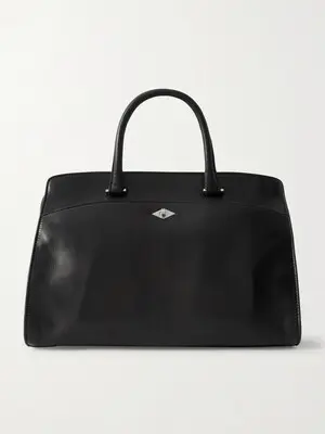 METIER Private Eye Leather Tote Black